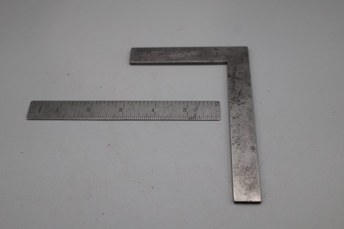 The L.S.S. Co. Starrett Ruler 6” - Hardened No.600 No.4 and square | eBay