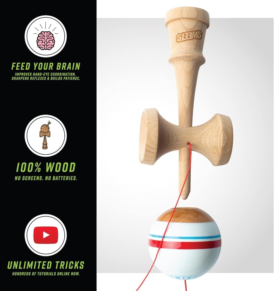 Sweets Kendamas PRIME SPORT STRIPE Racer Japan | eBay