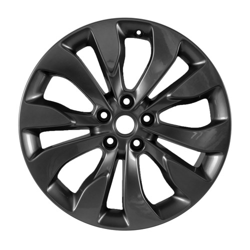 Refurbished Painted Medium Silver Metallic Aluminum Wheel 19 x 8.5 ...