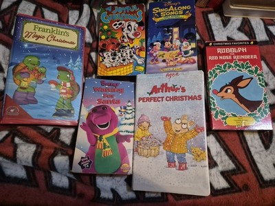 PBS VHS Lot Collection Builder Arthur Barney Christmas Franklin | eBay