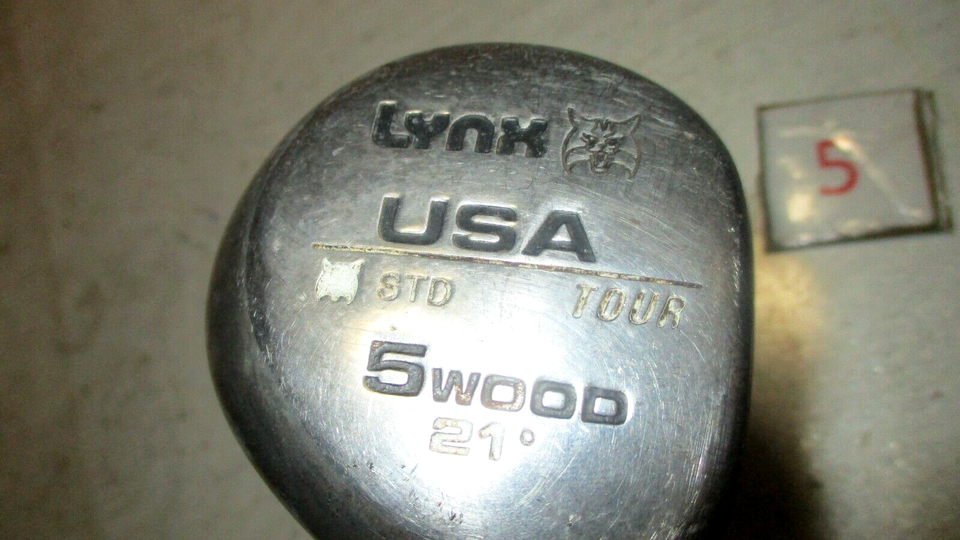 Lynx USA STD Tour #5 Wood Men's, Steel Shaft 21° RH See Pictures For ...