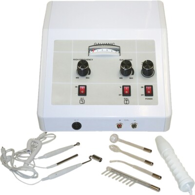 2 in 1 High Frequency Galvanic Facial Machine Tabletop Spa Beauty ...