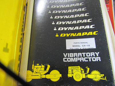 Dynapac CA15, CA15D, CA15PD MANUAL | eBay