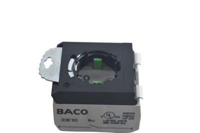 Lot of 2 NEW BACO 33E10, Contact Block, N/O, Screw TERMINALS, MAX 600V ...