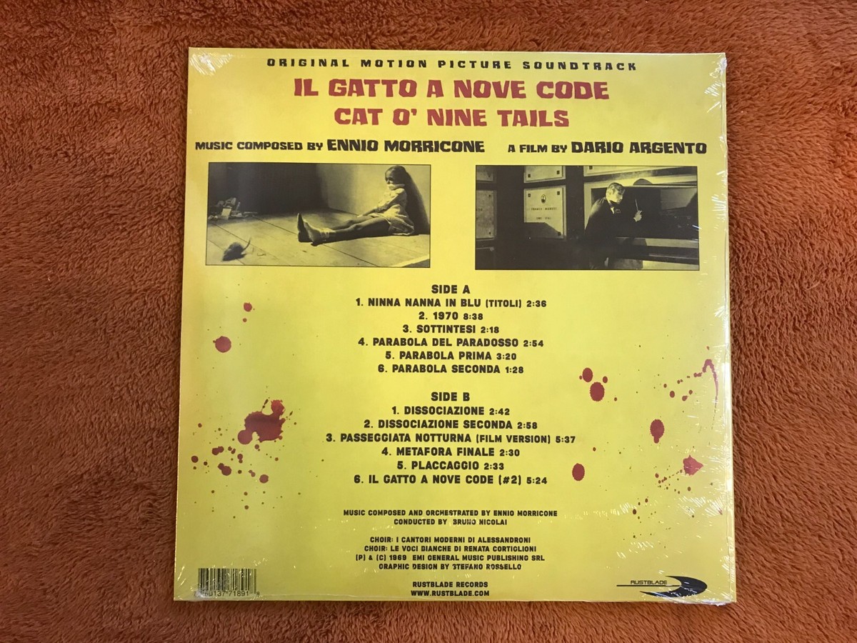 Ennio Morricone Il Gatto A Nove Code All Score Media