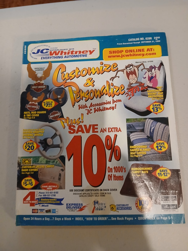 JC Whitney & Company Automotive Accessories and Parts 1999 Catalog No ...