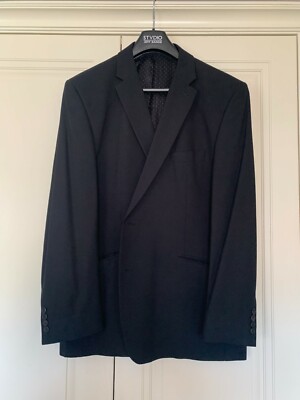 Jasper Conran Men's Black Jacket - 46R | eBay UK