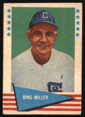 1961 Fleer #62 Bing Miller G White Sox 568356 | eBay