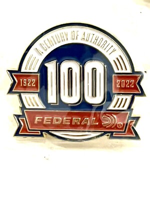 Federal 100 Years Collection Pin- Beautiful Gift- New!!! Version 2022 ...