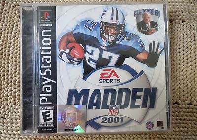 Madden NFL 2001 for PlayStation 1 14633141344| eBay