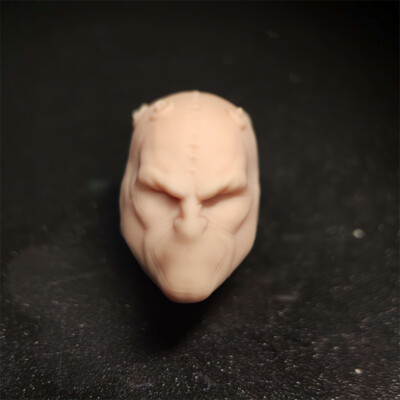 1/12 Scale Comic Batman Knightfall Bane Head Sculpt Unpainted Fit 6" ML ...