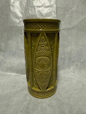 Disneyland Adventure Home Ceramic Shield Tiki Mug Tumbler ETR 50th ...