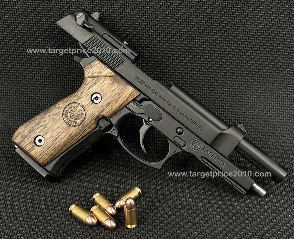 LIMITED EDITION High Precision Mini Model 92F & Beretta Logo Wooden ...