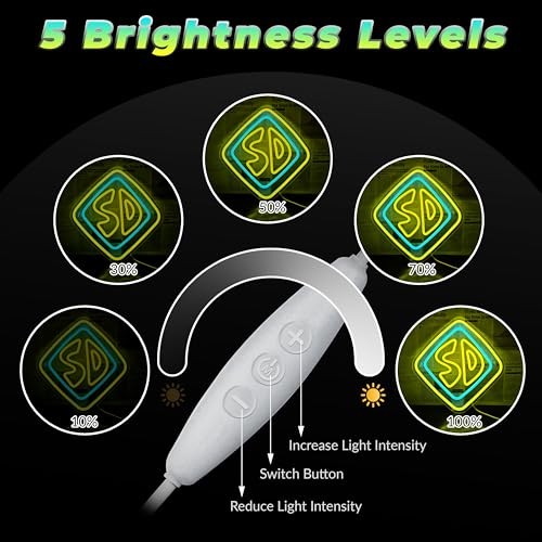 Anime Dog Neon Light Dog Light up Sign Dimmable SD Neon Sign for Game ...