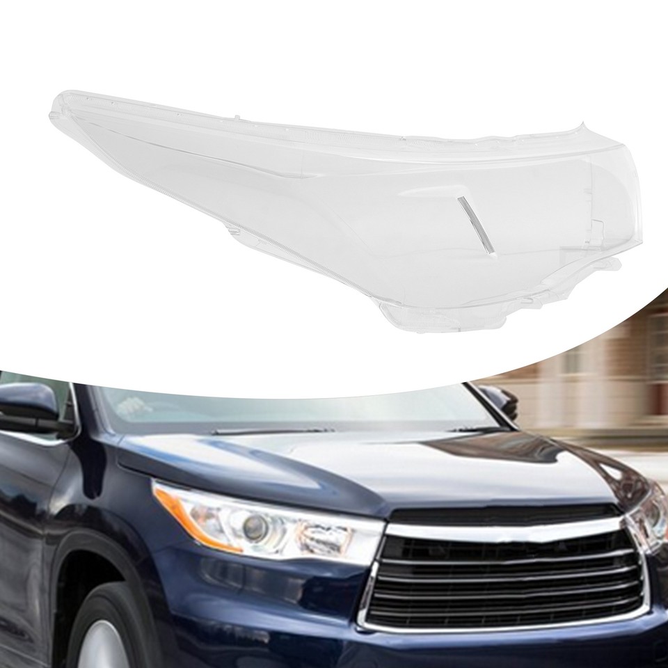 Right Side Headlight Lens Cover Headlamp Lens Cover for 15-17 Toyota ...