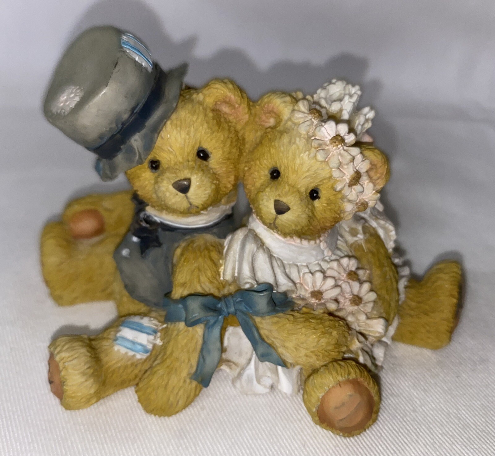 Cherished Teddies 1992 Robbie and Rachael "Love Bears All Things ...