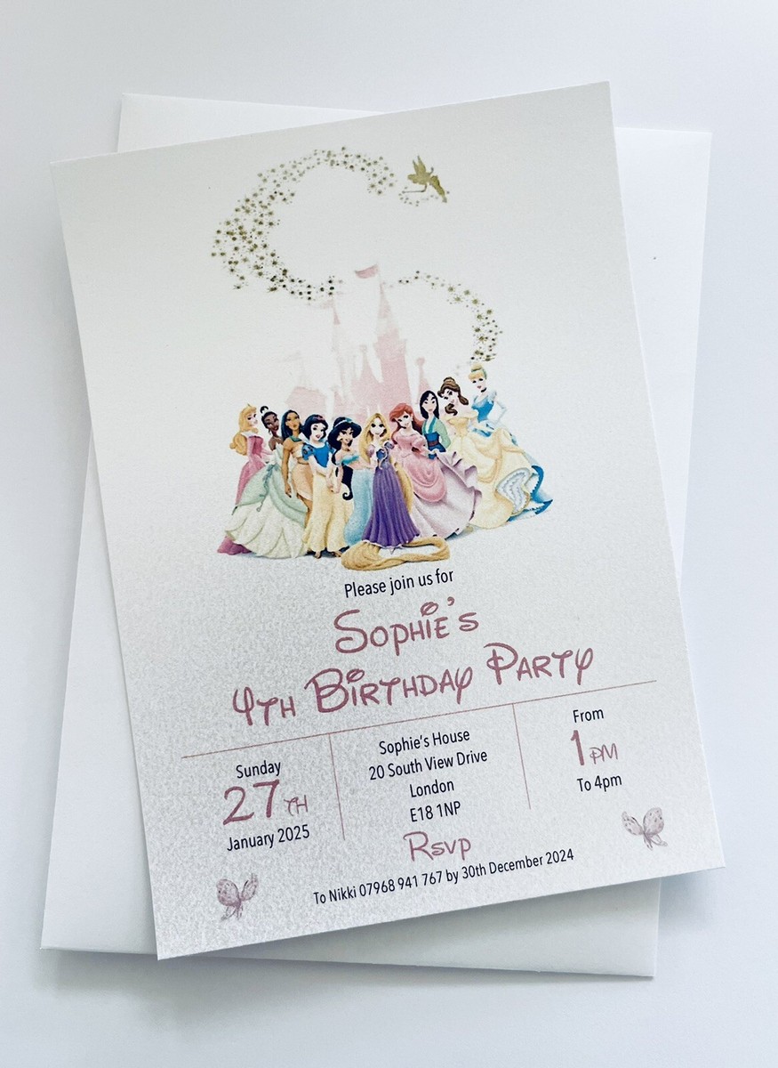 Disney Themed Party Invitations Mickey Mouse Halloween Birthday Party