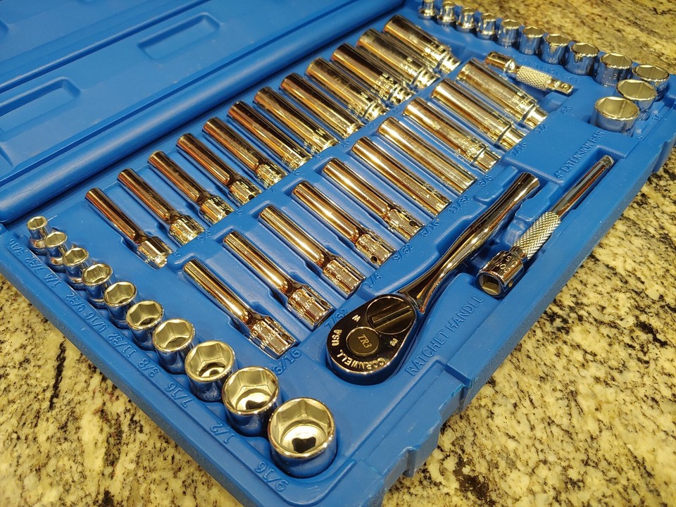 Cornwell Tools 47pc 1/4 6pt. Super Socket Set - USA MADE | eBay