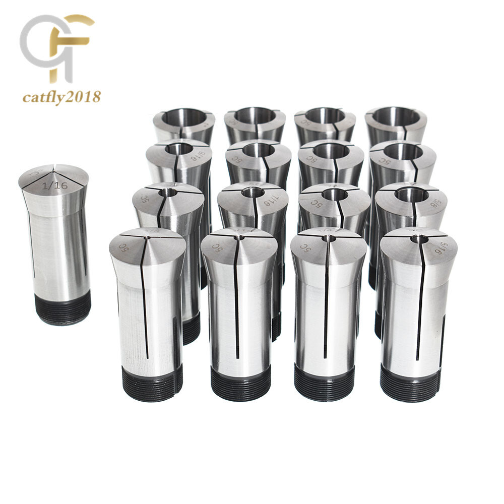 New 5C Hex /Square/ Round Collet 5C Emergency Collet and 5C Collet Stop ...