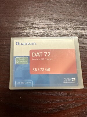 Quantum DAT 72 36/72 GB 4mm Data Cartridge Digital Data Storage “NEW ...