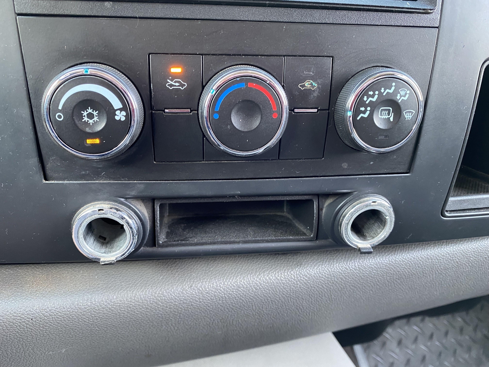 2007-2009 GMC SIERRA 1500 Heater A/c Control (Manual Opt C67 w/o Rear ...