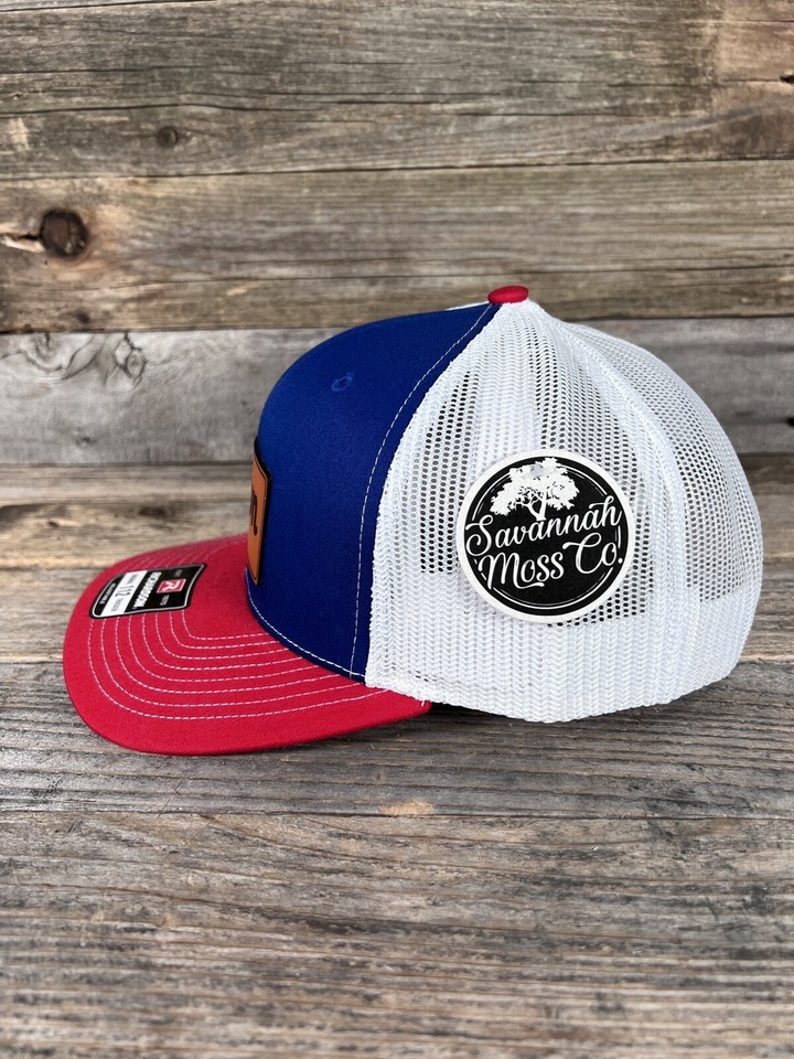 Jawn Philadelphia Phillies Baseball Richardson Leather Patch Trucker ...