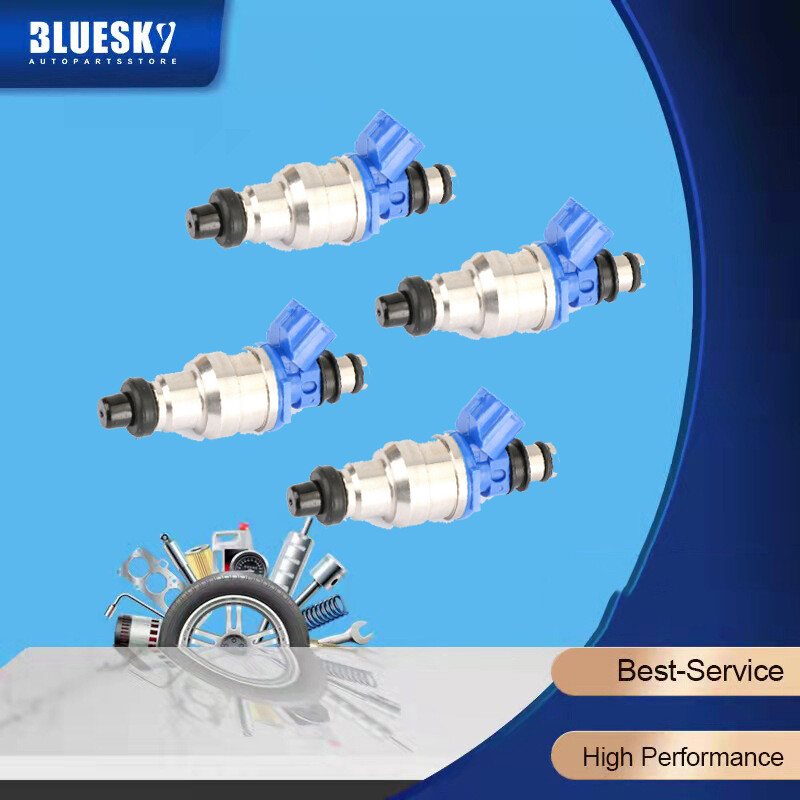 4Pcs NEW Fuel injectors Fit For 1990-1993 Mazda MX6 Miata 1.6L 195500 ...