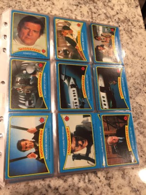 1979 TOPPS MOONRAKER JAMES BOND COMPLETE SET PAGES MINT 99 CARDS | eBay