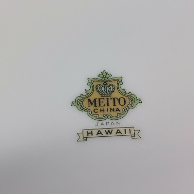 Logotipo De Meito China Vintage Hand Painted Japan Meito China Dinner