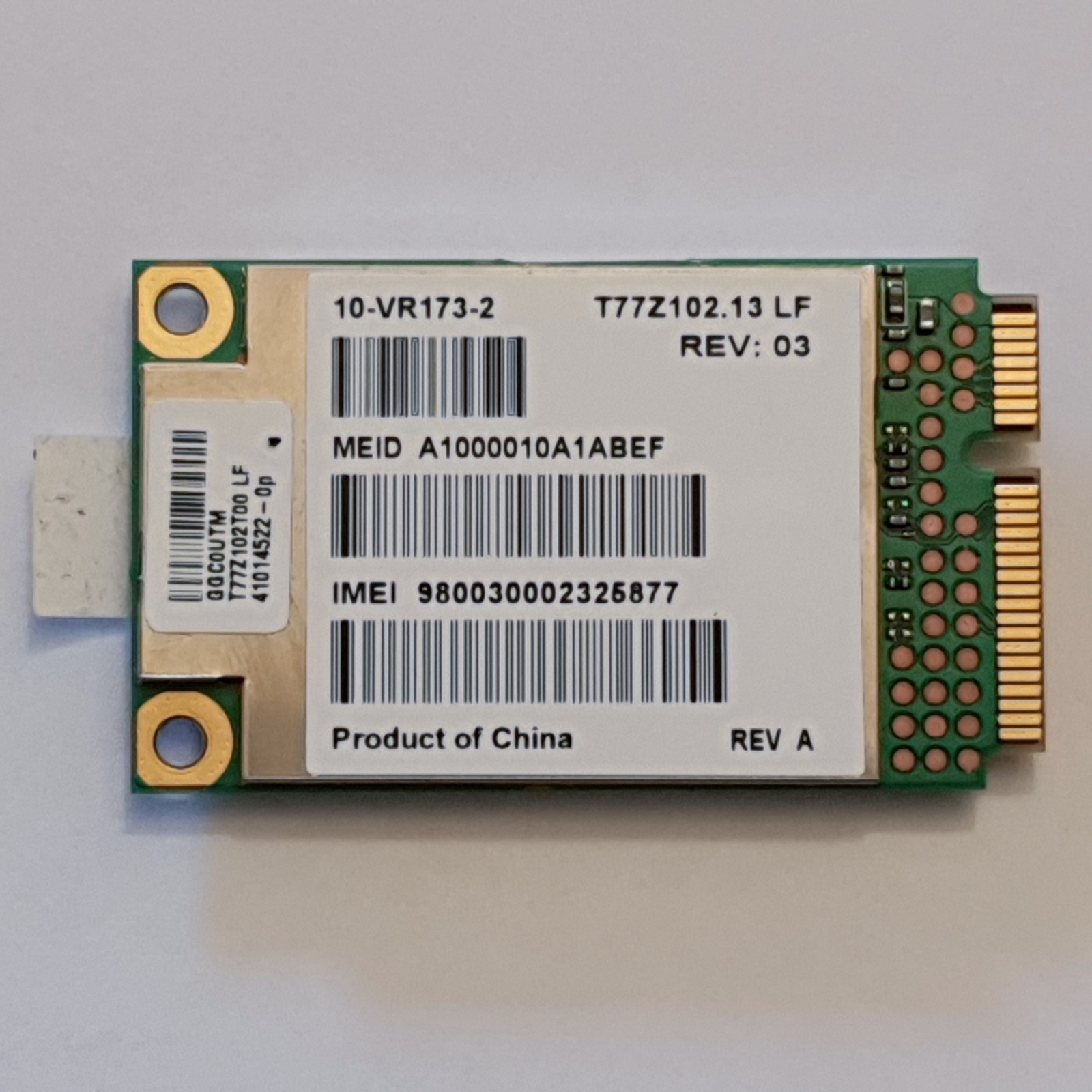 Fujitsu LifeBook S710 WWAN Karte 3G Modul UMTS Card | eBay.de