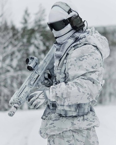 Snow Camo Suit Multicam Alpine White – Lightweight Winter Camouflage ...