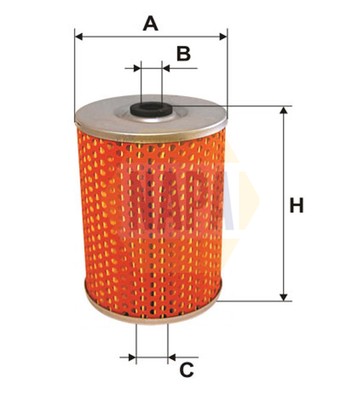 Oil Filter fits MERCEDES 380 3.8 80 to 85 NAPA 0001800509 0001800609 ...