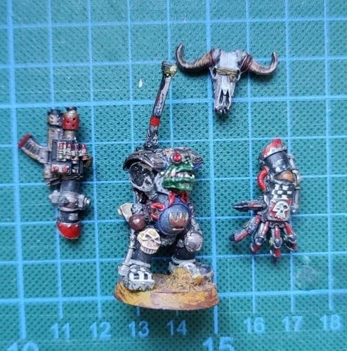 Warhammer 40K Orks 2.Edition Space Orks Ork Warboss Nazdreg Goffs Mega ...