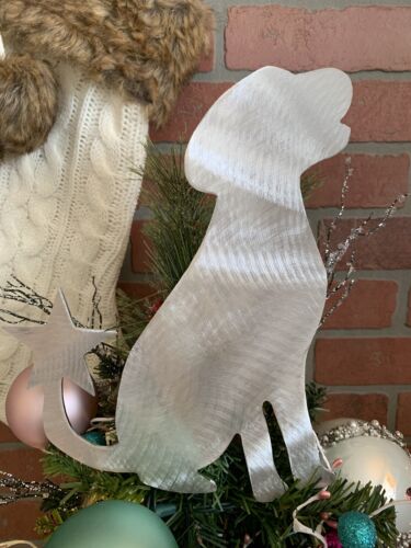 Labrador Retriever, Lab, Star, Dog Christmas Tree Topper, Wreath Decor ...