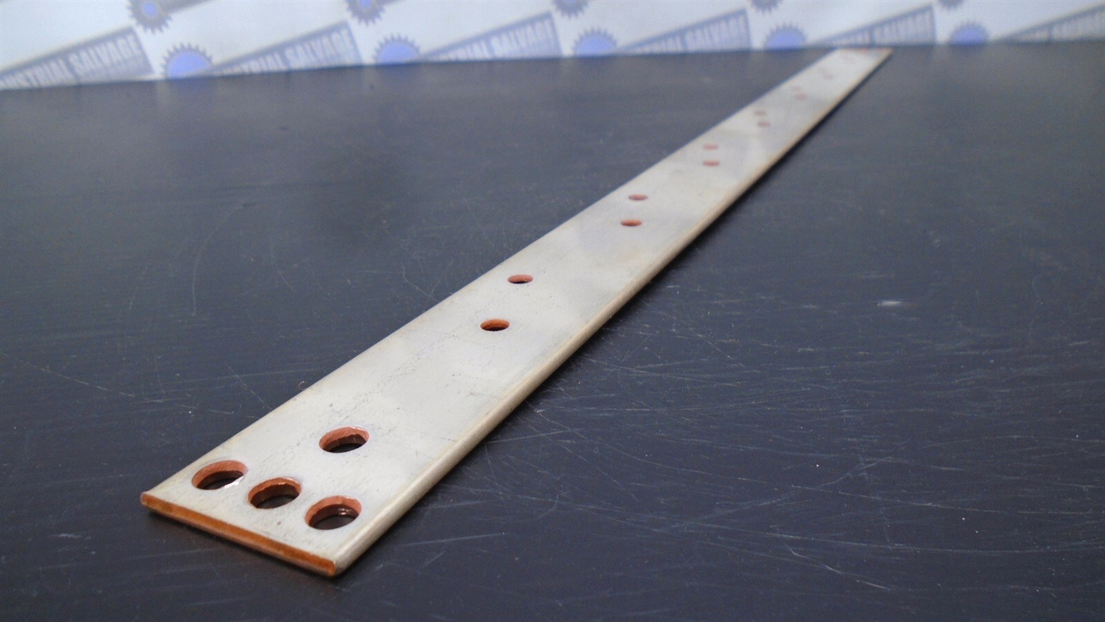 SOLID COPPER BUSBAR Ground Bar with SILVER FLASH - 23.75" x 1.5" x 3/16 ...