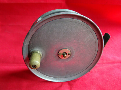 FINE VINTAGE J WEBBER & SONS EXETER 4 3/8" NARROW PATTERN 1 SALMON FLY ...