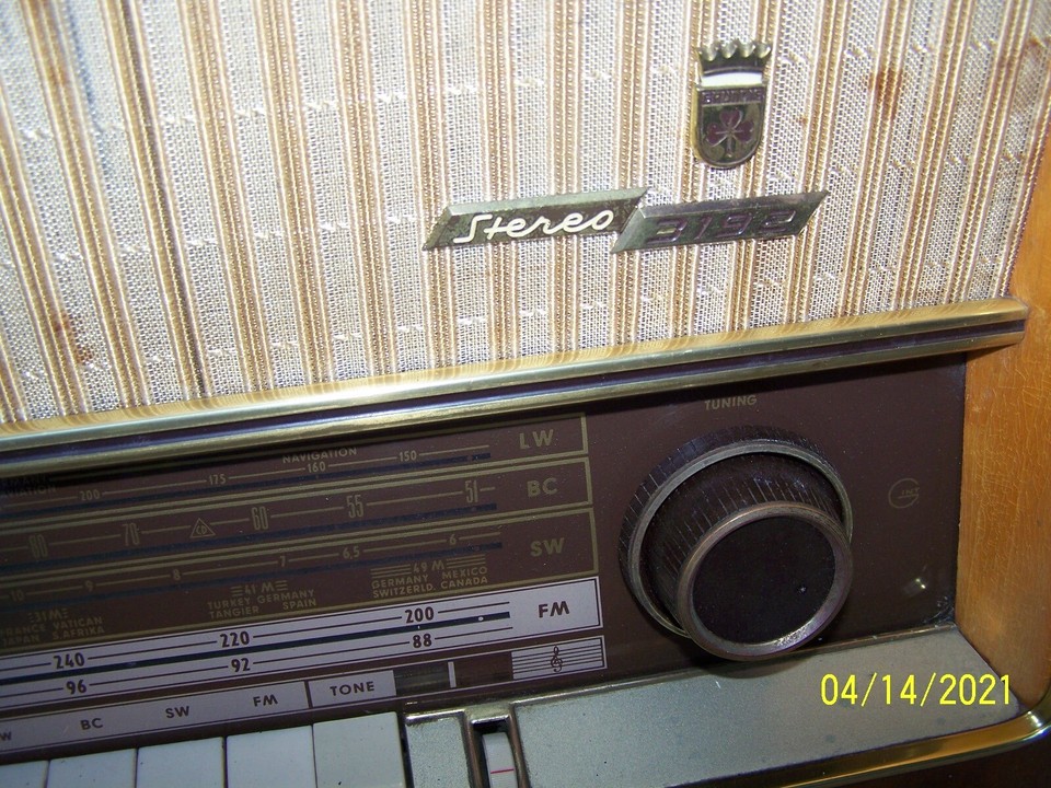 Vintage Grundig 3192U Stereo Tube Type Radio Made in Germany | eBay