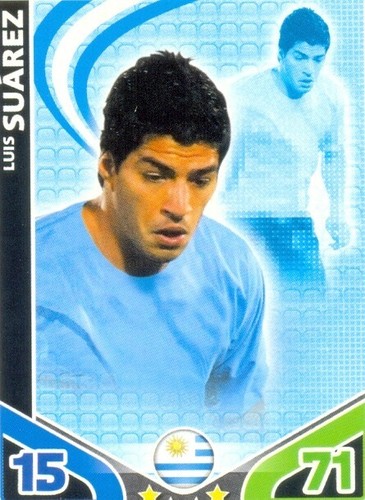Topps Match Attax 2010 World Cup - URUGUAY - Luis Suarez | eBay