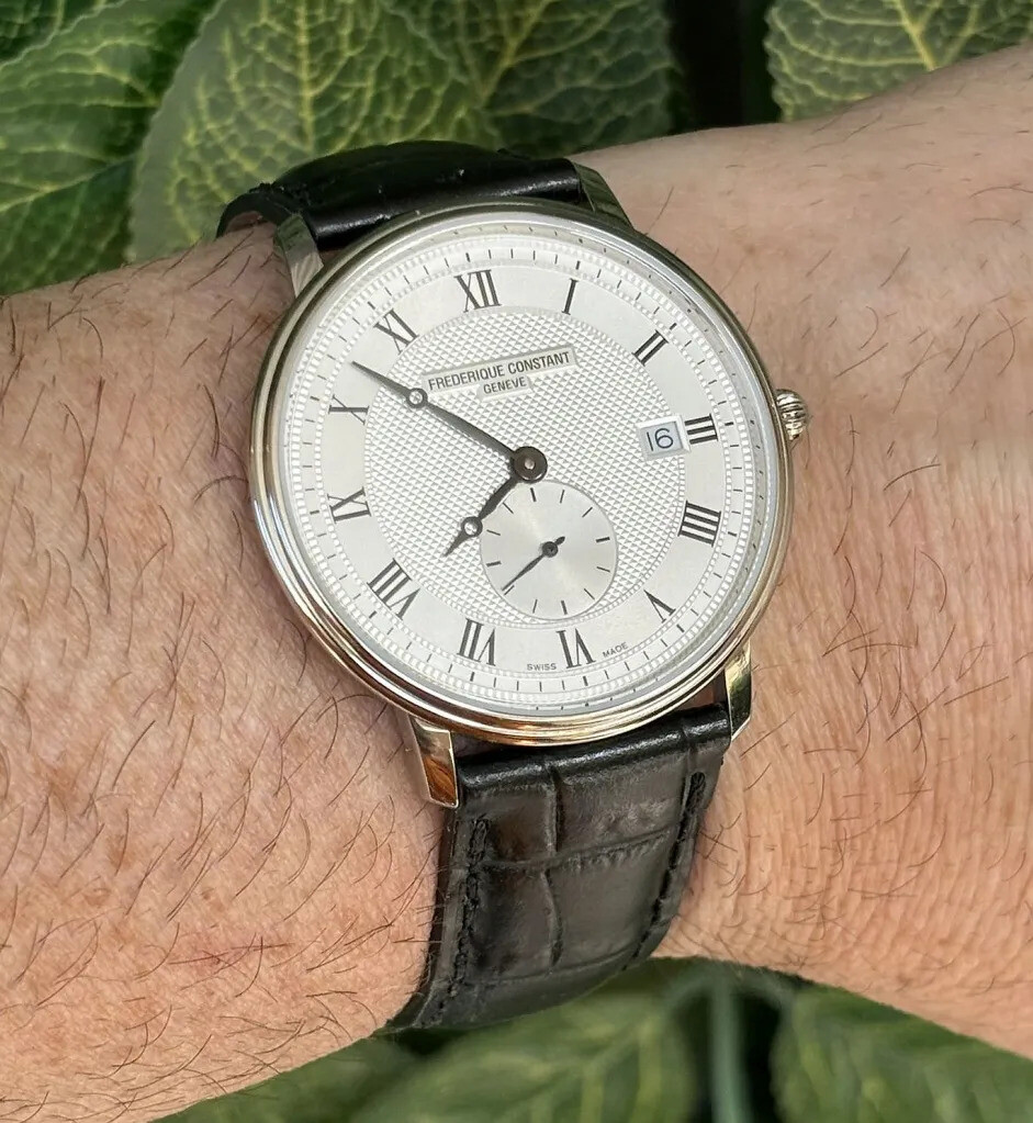 Frederique Constant Classics Slimline Gents Small Seconds | eBay