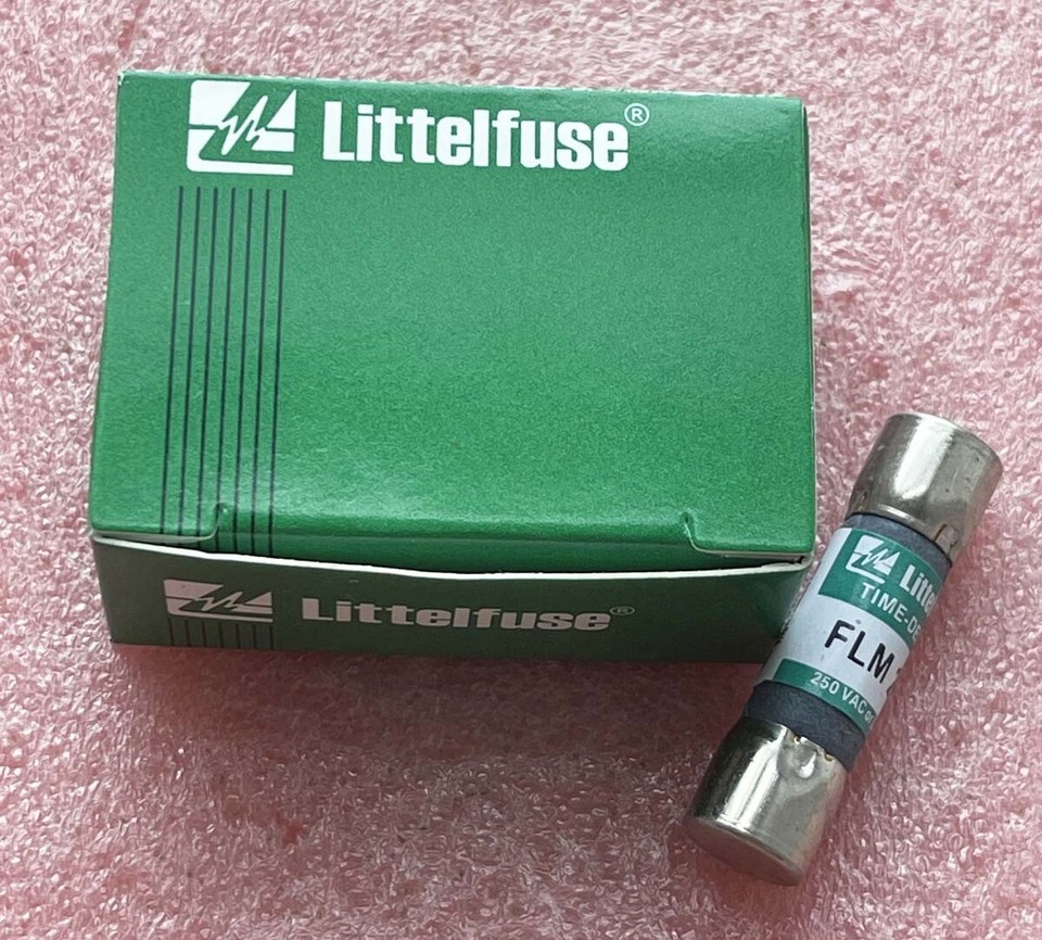 1pc ORIGINAL Littelfuse FLM-1 FLM1 FLM 1A 250Vac Time-Delay Fuse ...