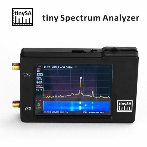 Handheld Tiny Spectrum Analyzer TinySA 2,8 "LCD 100khz-960mhz Touch Control | eBay