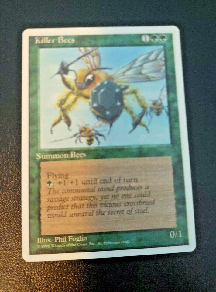 MTG Killer Bees Fourth Edition 254/379 Regular Uncommon NOS See ...