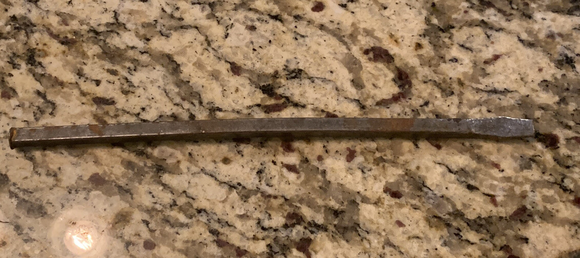 10 Inch Strike Pry Bar Straight Metal Bar- BENT/DAMAGED | eBay