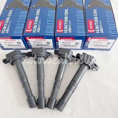 4X Denso Ignition Coils 099700-147 For Honda Accord CRV Acura 2.4L ...