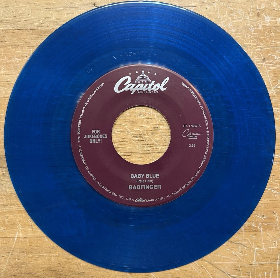 Badfinger Day After Day / Baby Blue Juke Box Blue Vinyl | eBay