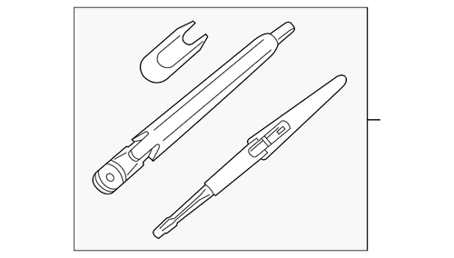 Genuine Nissan Wiper Arm Assembly 28780-JM00A | eBay