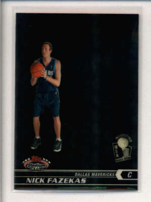 NICK FAZEKAS 2007/08 STADIUM CLUB #133 SUPERFRACTOR PARALLEL #28/50 ...