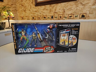 GI Joe 25th Anniversary DVD Battles Mass Device set Weather Dominator 2 ...