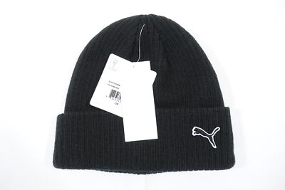PUMA Fundamental Puño Negro Punto Talla Única Gorro Calavera Hombres ...