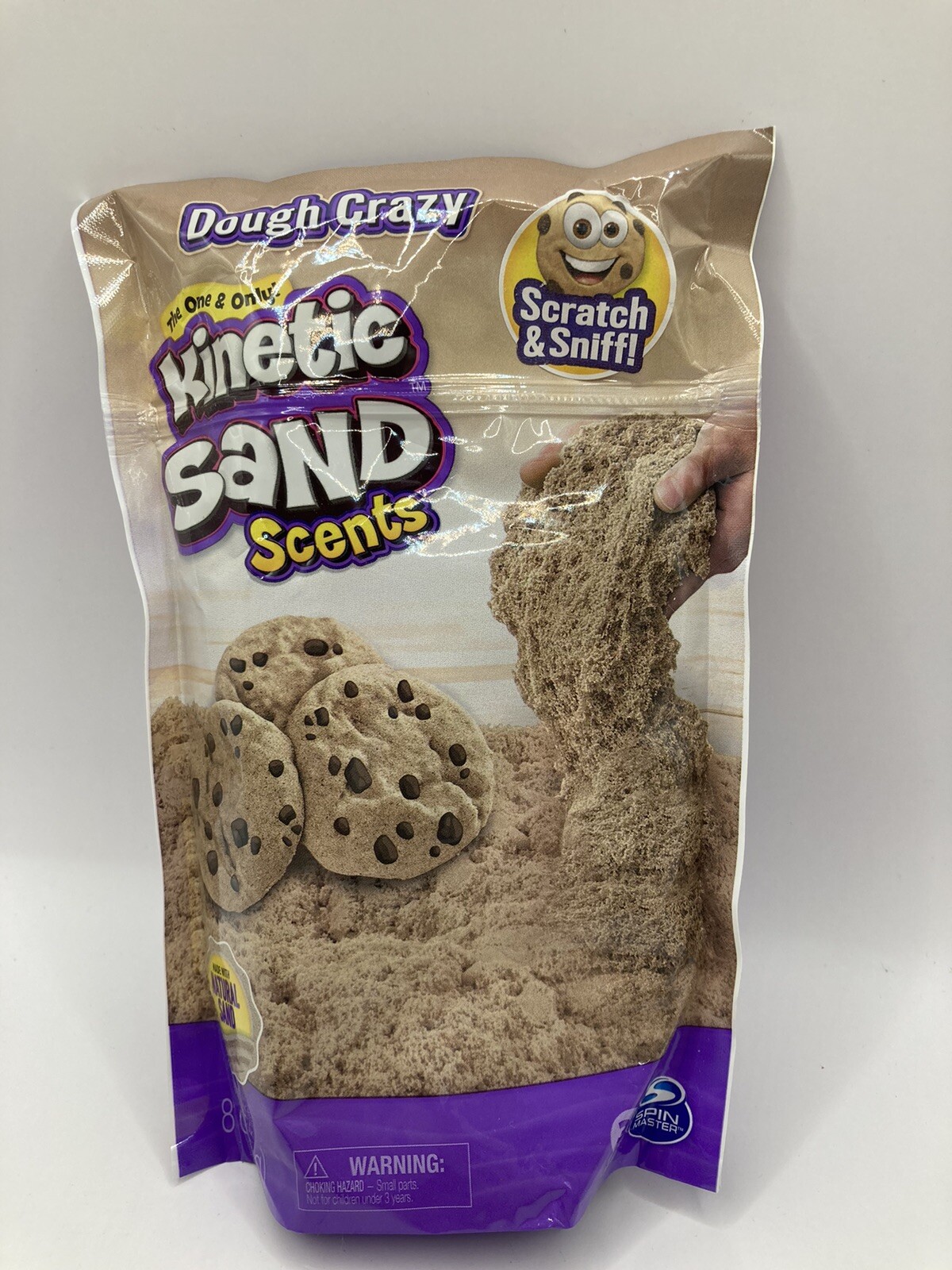 Kinetic Sand Scents Dough Crazy 8 Oz Bag Scratch & Sniff Made With ...